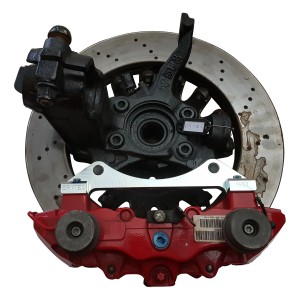New brake system developed on 8-piston calipers
